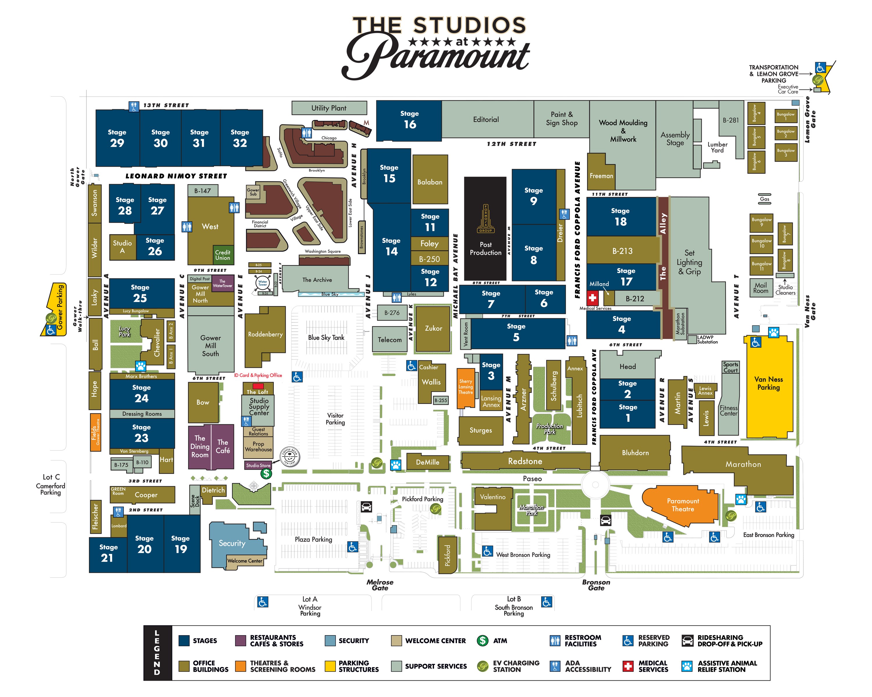 Locations Hub - The Studios at Paramount