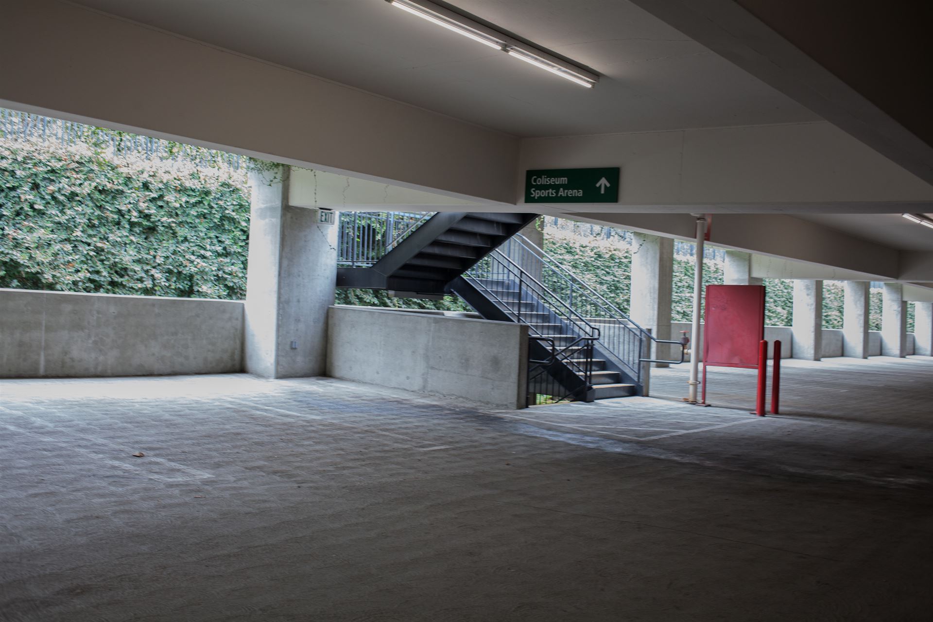 Locations Hub - Exposition Park: Blue Parking Structure, Orange Parking ...